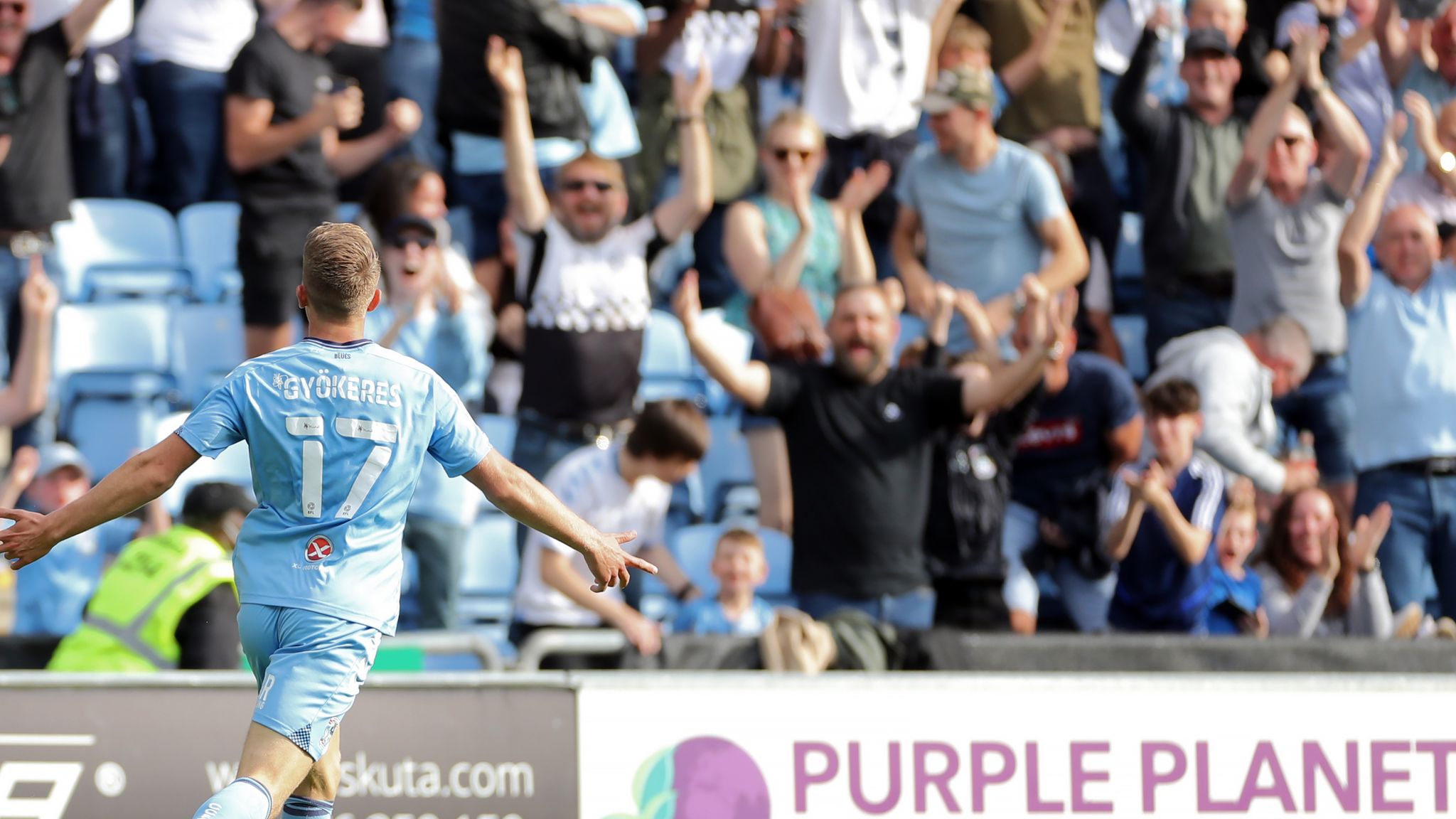 Coventry 2-0 Middlesbrough: Viktor Gyokeres and Martyn Waghorn steer ...