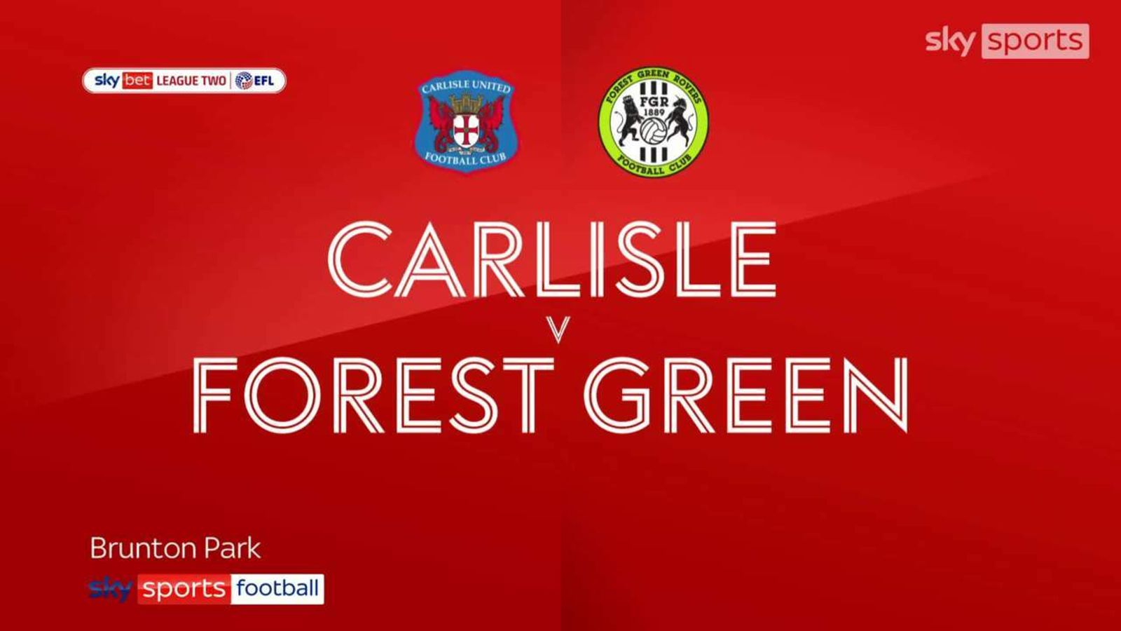 Carlisle 0-2 Forest Green: Jamille Matt and Nicky Cadden secure win for ...