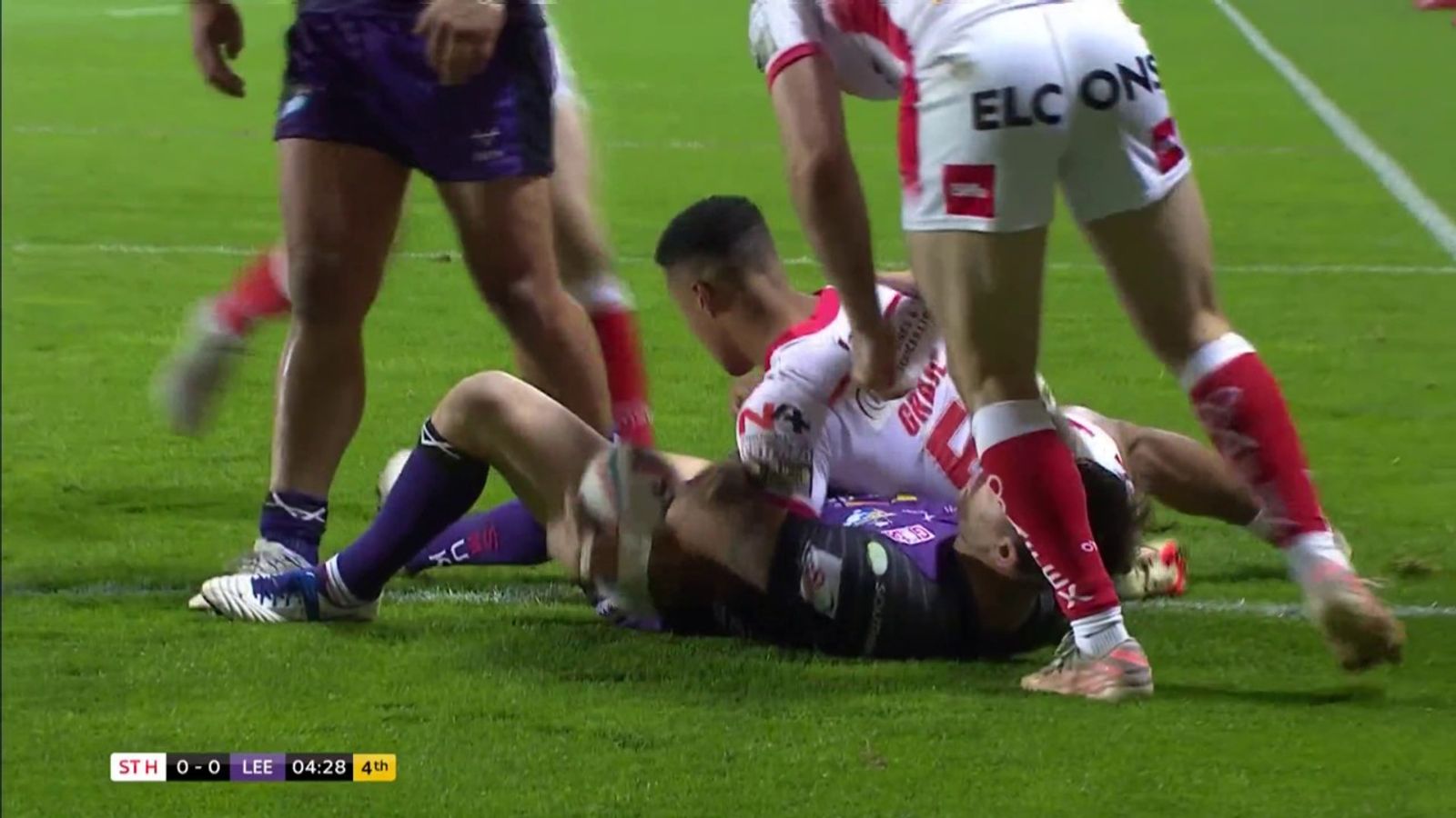 Grace powers over for opening try | Rugby League News | Sky Sports