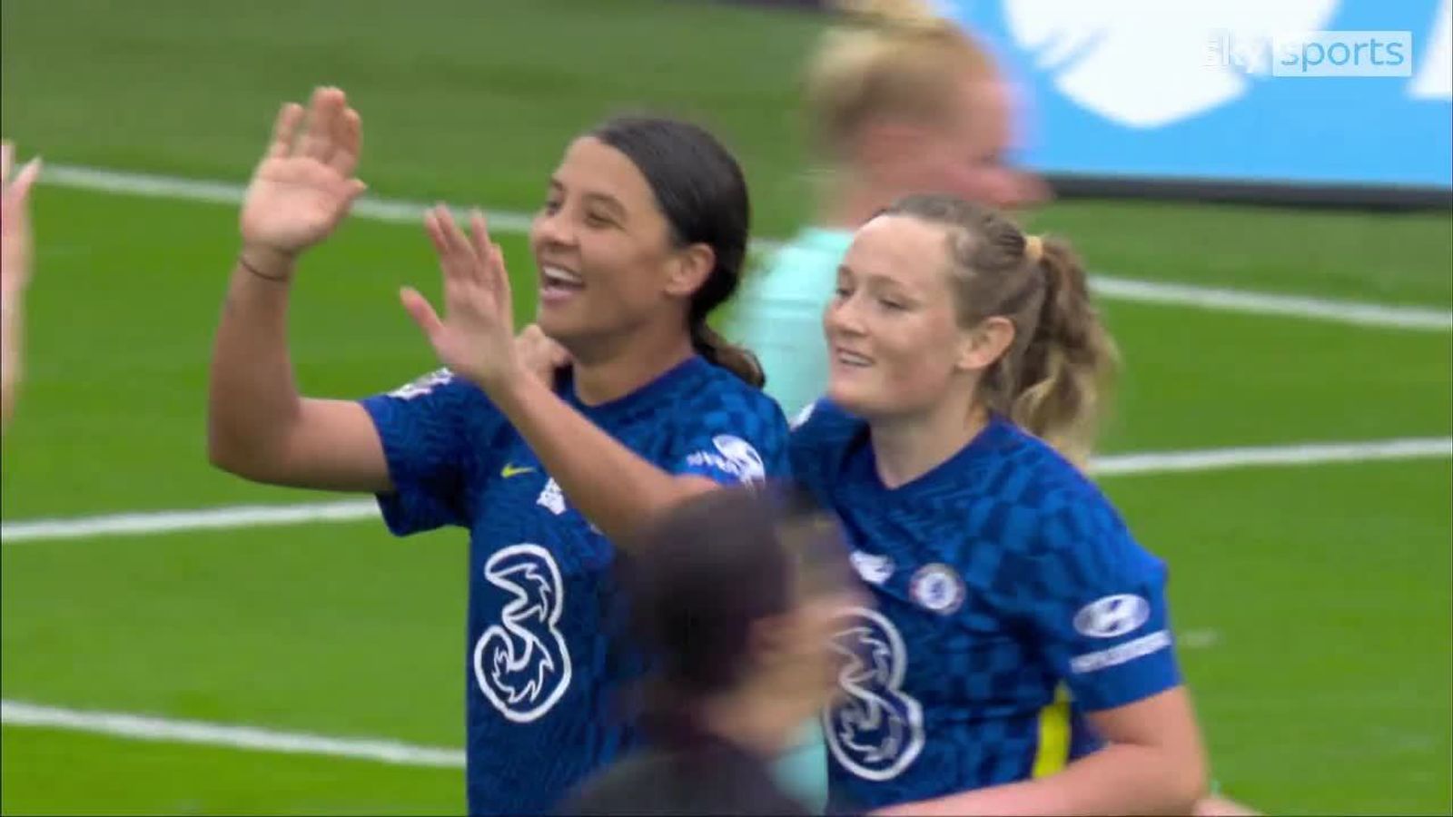 Kerr header doubles Chelsea's lead | Football News | Sky Sports