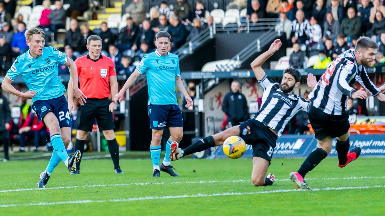 St Mirren 0-1 Dundee: Dark Blues bounce back from midweek mauling for ...