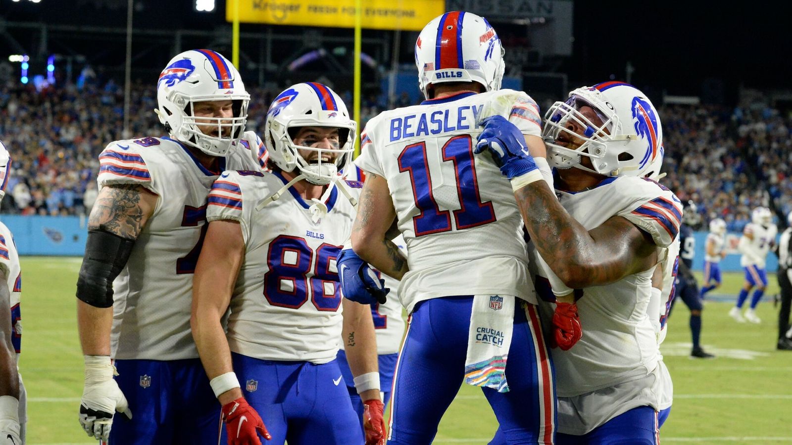 Buffalo Bills 31-34 Tennessee Titans: Derrick Henry scores three ...