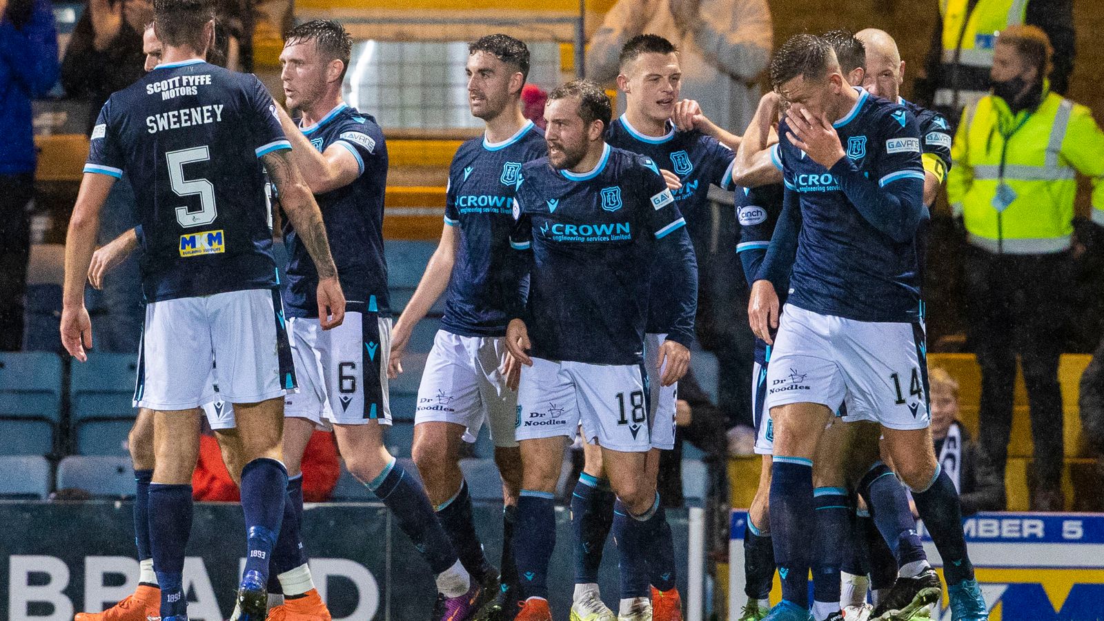 Dundee 2-1 Aberdeen: Leigh Griffiths and Luke McCowan goals lift hosts ...