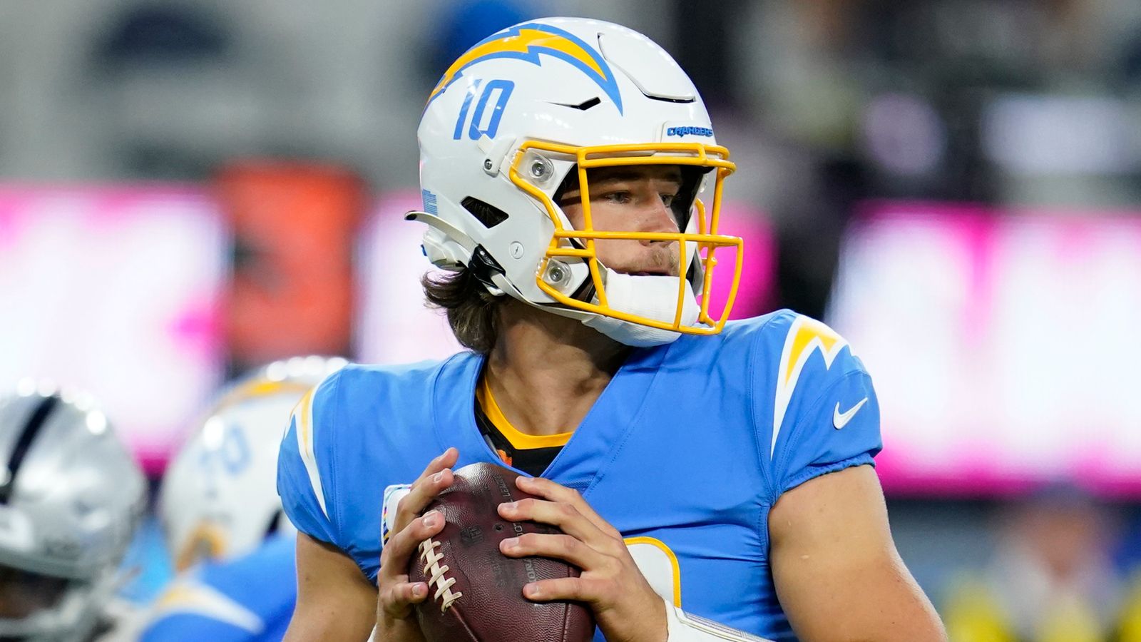 Las Vegas Raiders 14-28 Los Angeles Chargers: Justin Herbert, Austin ...