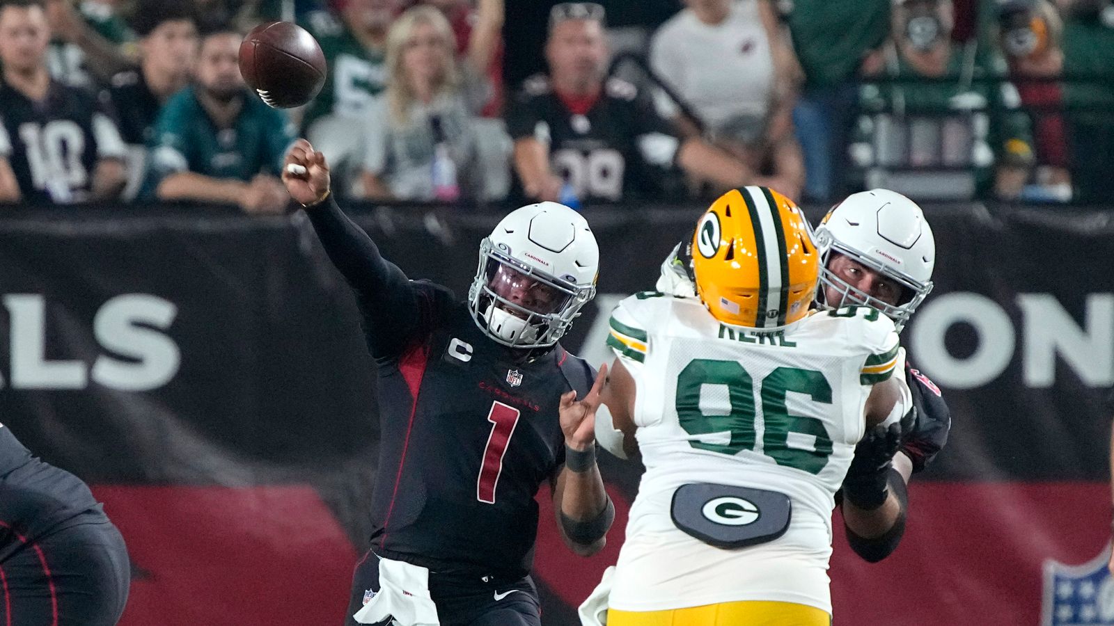 Green Bay Packers 24-21 Arizona Cardinals: Kyler Murray throws two ...