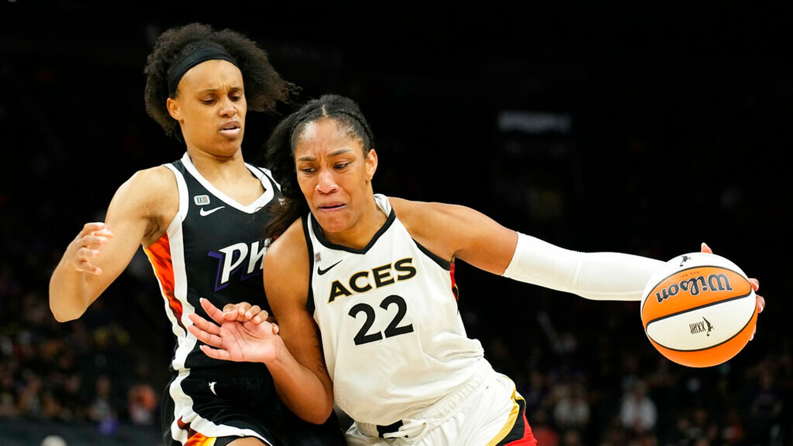 Phoenix Mercury visit Las Vegas Aces in winner-takes-all game for place in WNBA finals | NBA ...