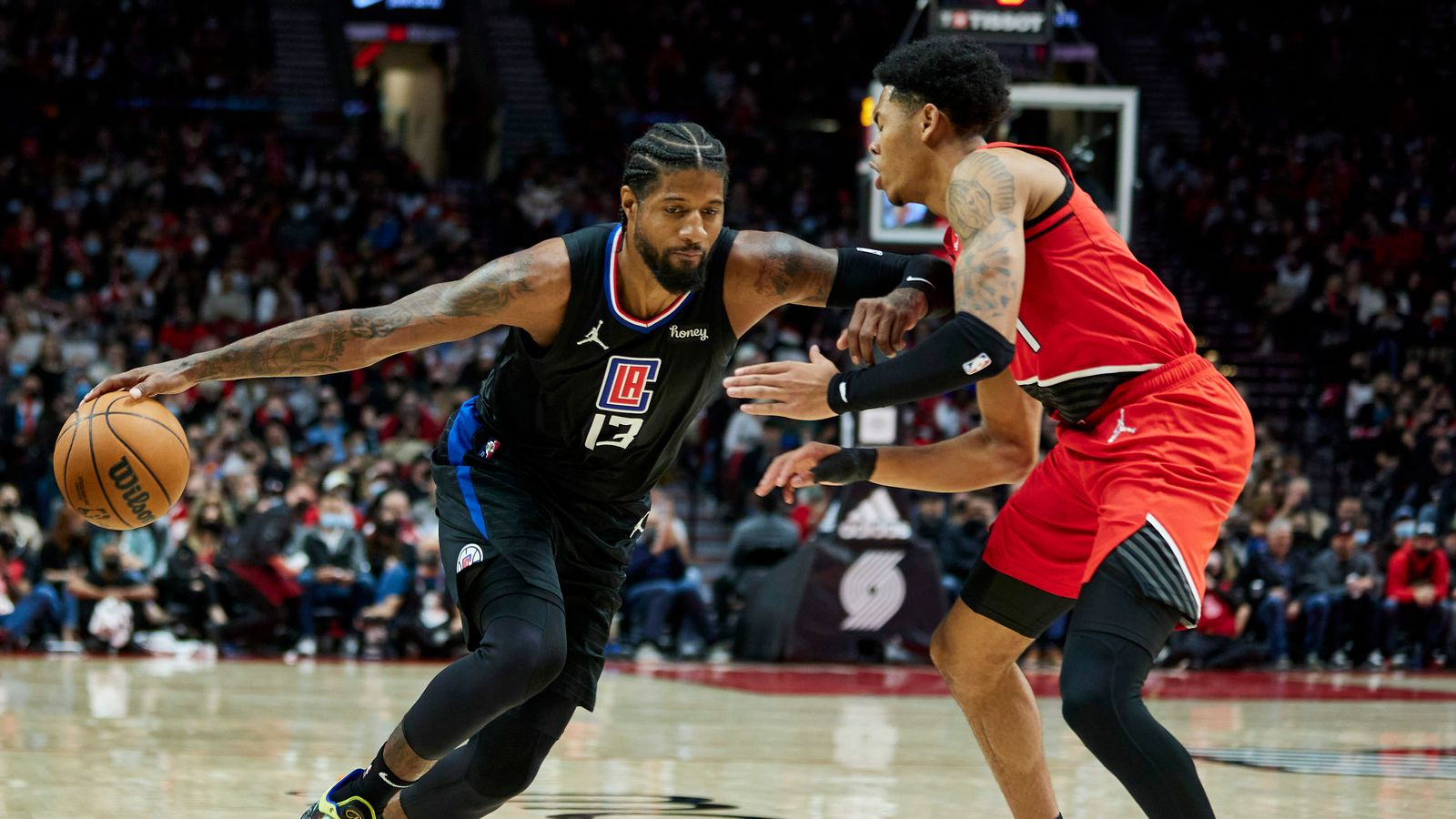 George explodes for 42 | NBA News | Sky Sports