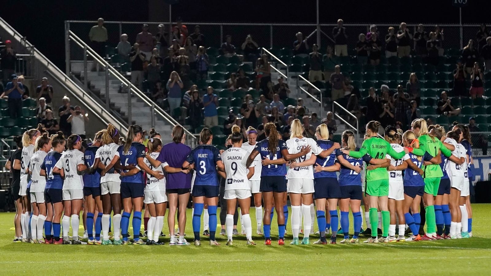 NWSL players return to pitch for first time since sexual misconduct ...