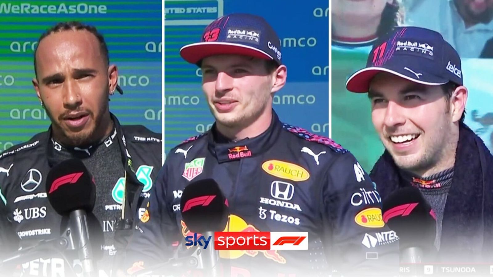 United States GP: Top three | F1 News | Sky Sports
