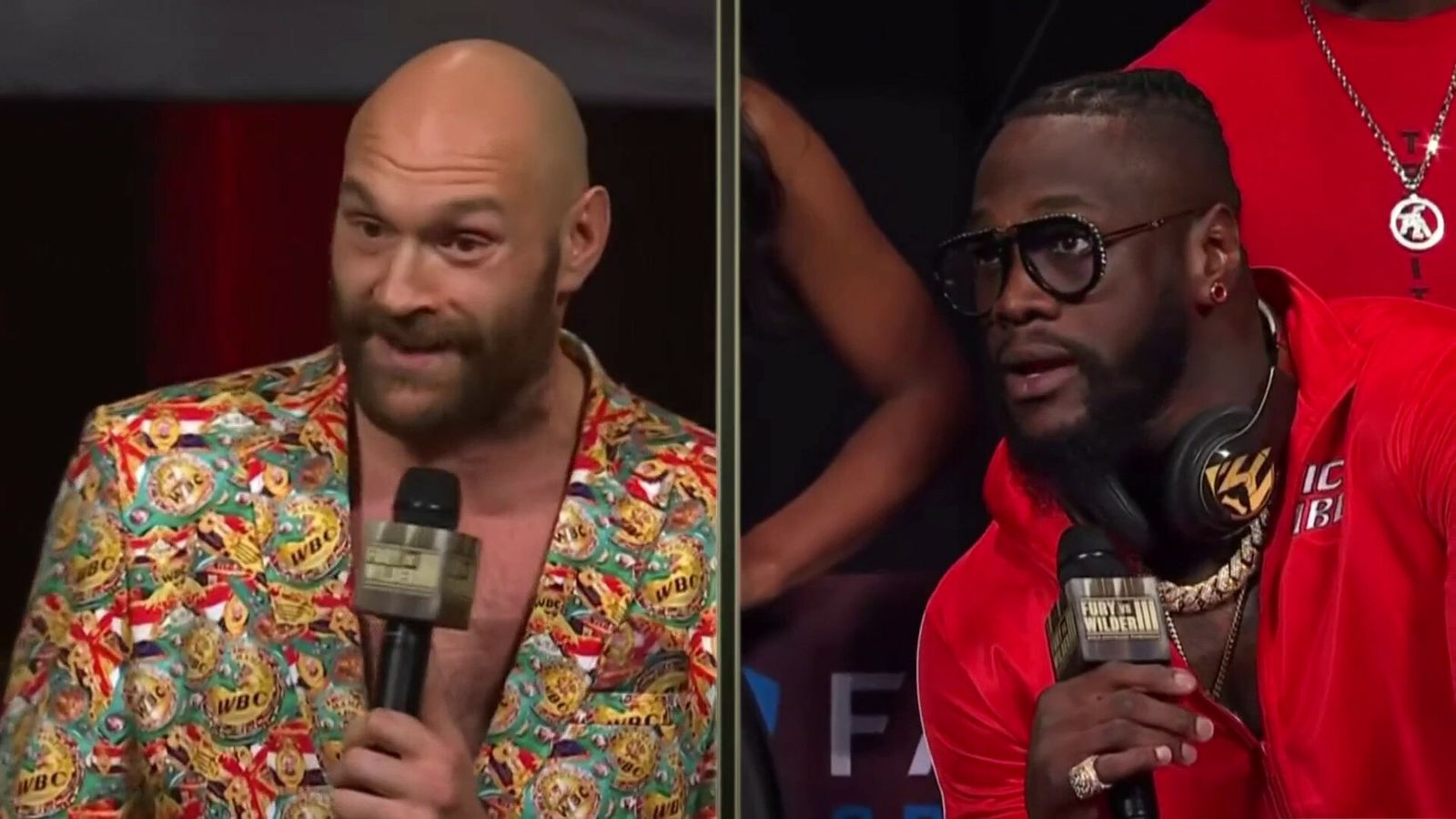 Tyson Fury and Deontay Wilder denied a pre-fight face-off after a ...