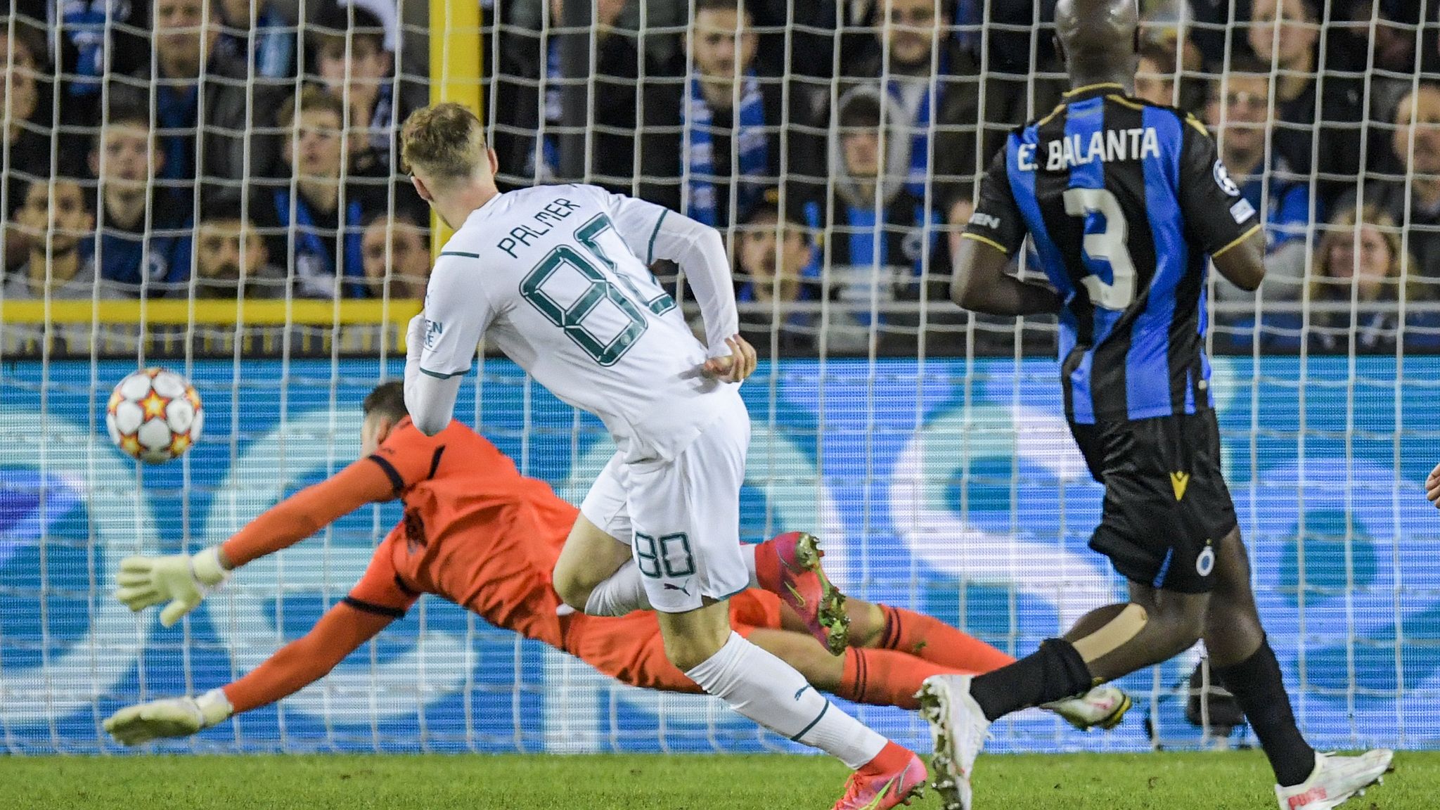Club Brugge 1-5 Manchester City: Cole Palmer grabs first Champions ...