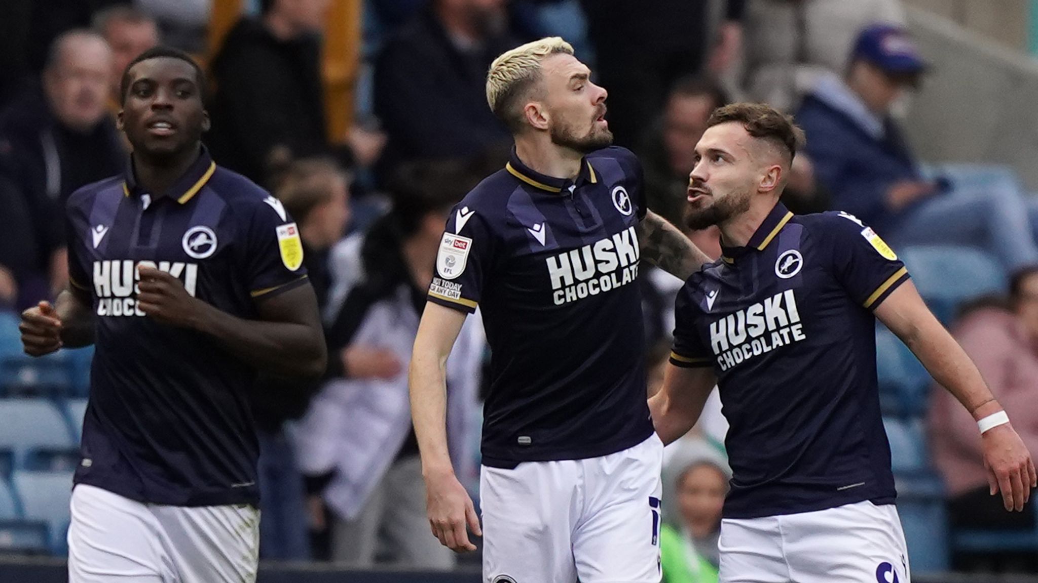 Millwall 2-1 Stoke City: Tom Bradshaw double seals comeback Lions win ...