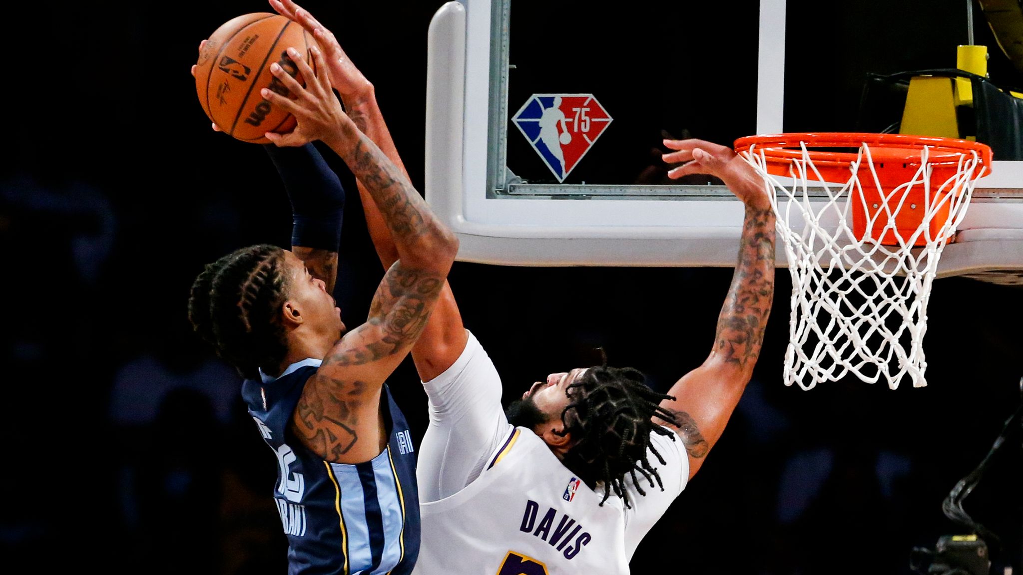 Starting Five: Los Angeles Lakers must play Anthony Davis at center to ...