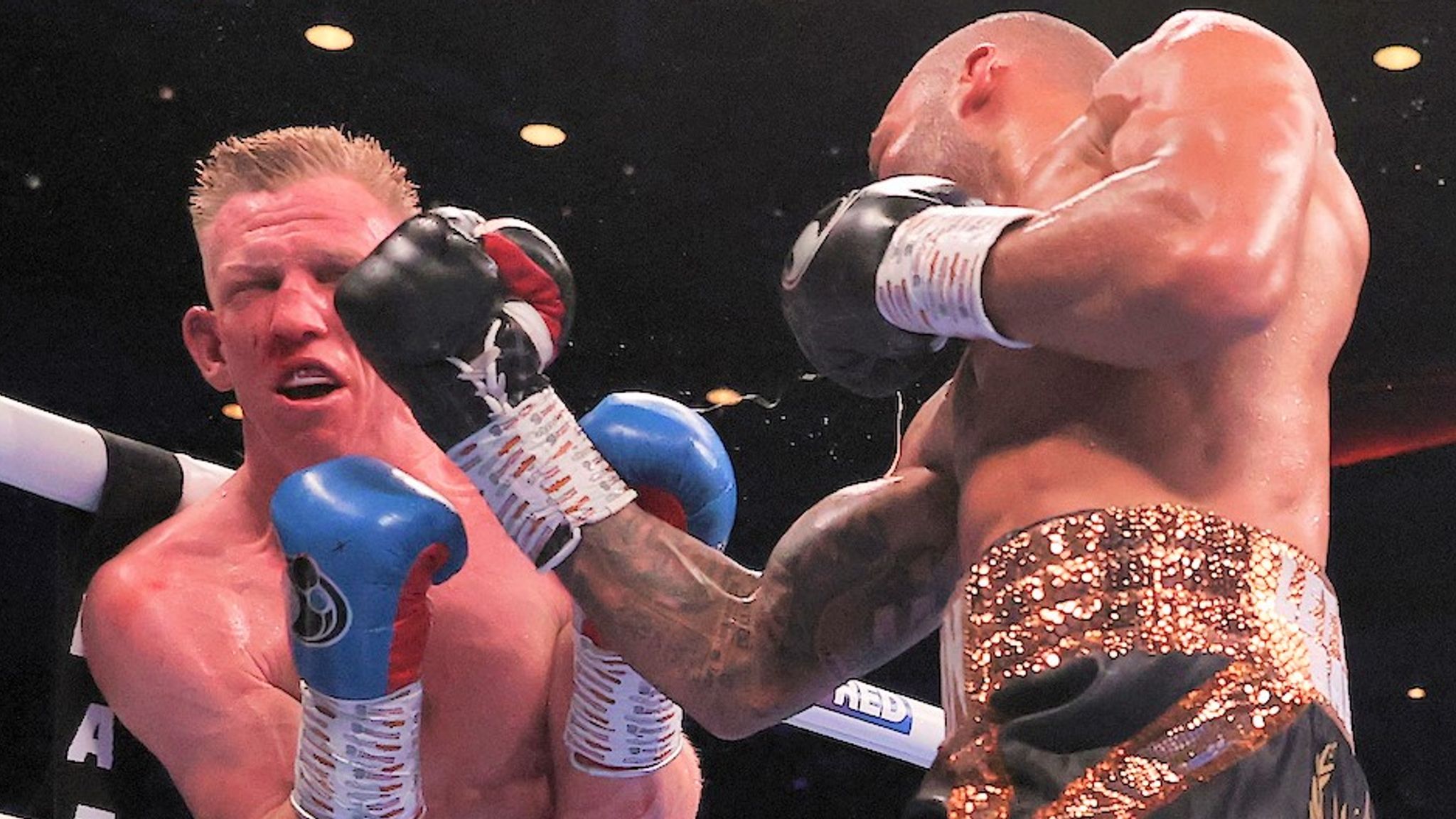 Liam Smith stops Anthony Fowler in the eighth round to claim WBA ...