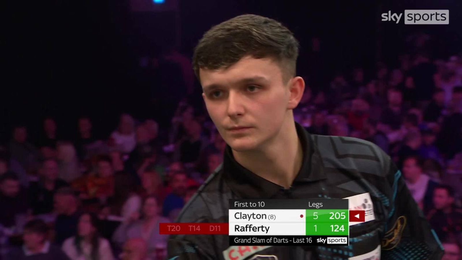 Rafferty's stunning 124 | Darts News | Sky Sports