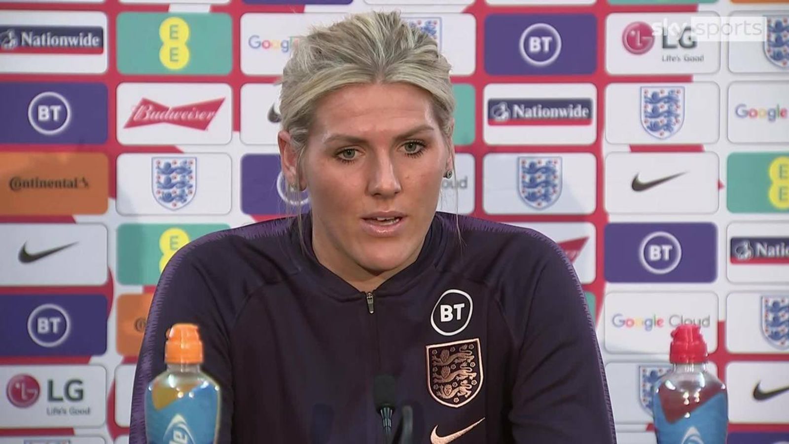 MIllie Bright calls it a huge honour to captain England | Football News ...
