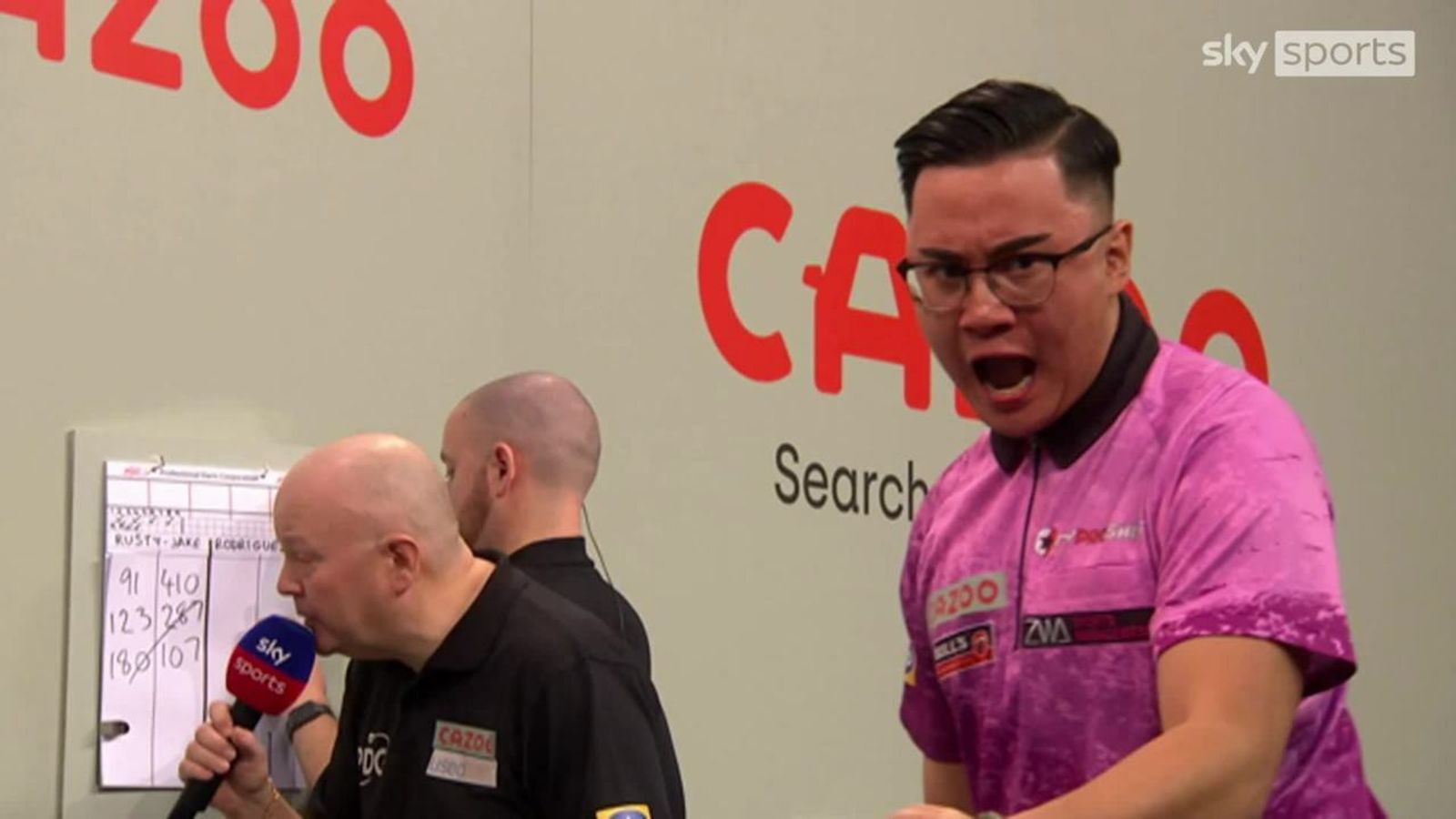 Rusty-Jake breaks King with 107 finish | Darts News | Sky Sports