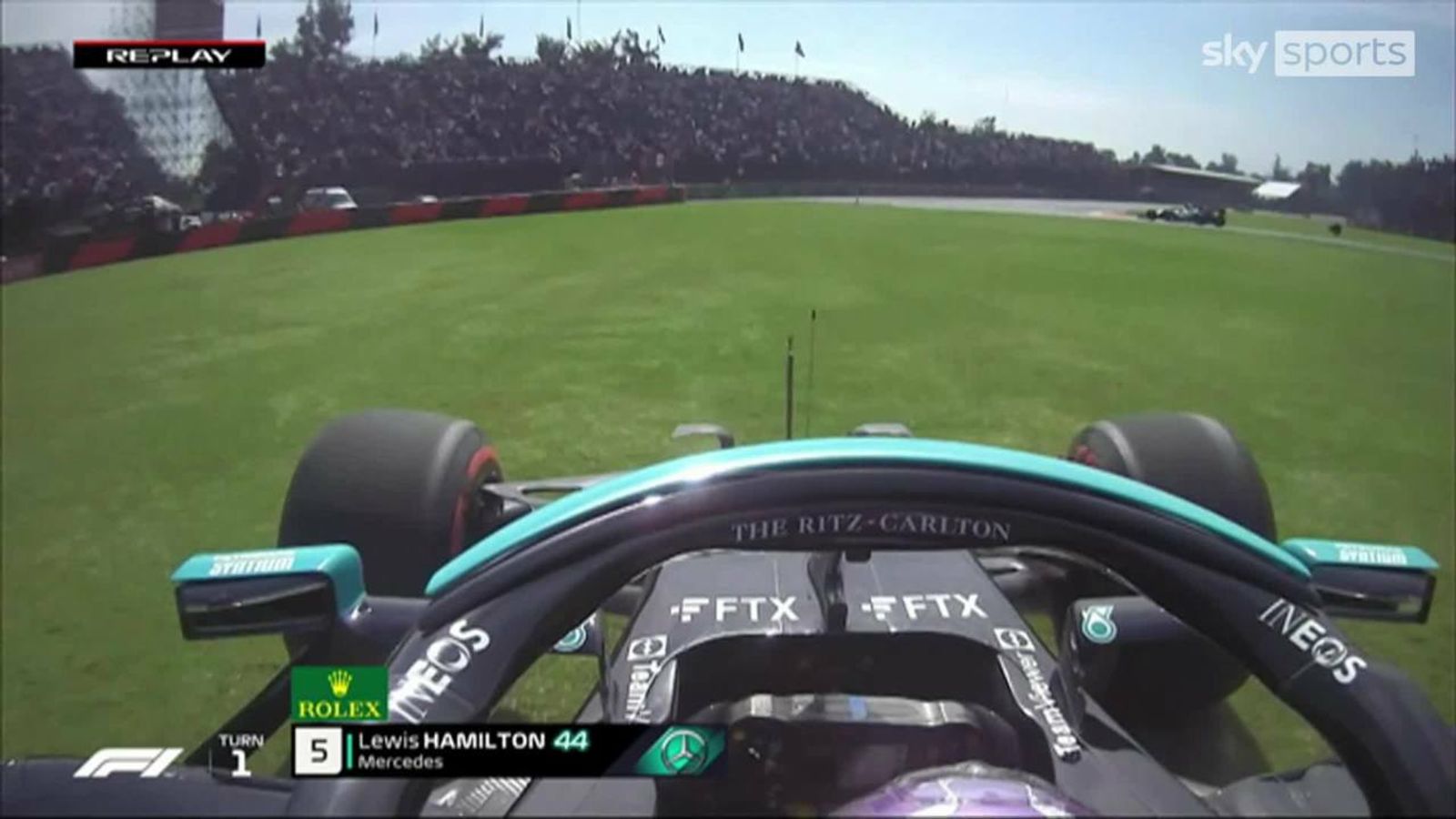 Drivers struggle on turn one | F1 News | Sky Sports