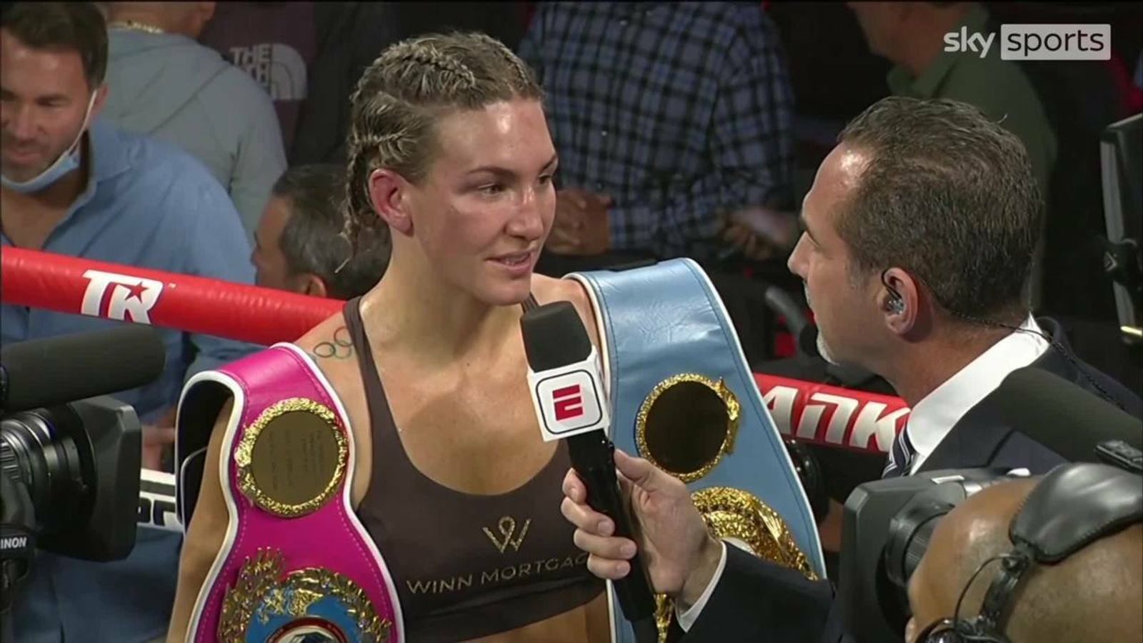 Mikaela Mayer defeats Maiva Hamadouche by unanimous decision to unify ...