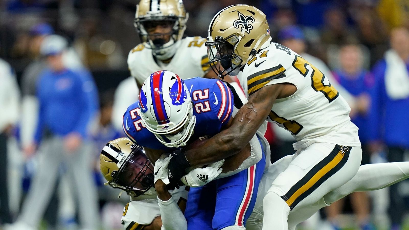 Buffalo Bills 31-6 New Orleans Saints: Josh Allen throws four touchdown ...