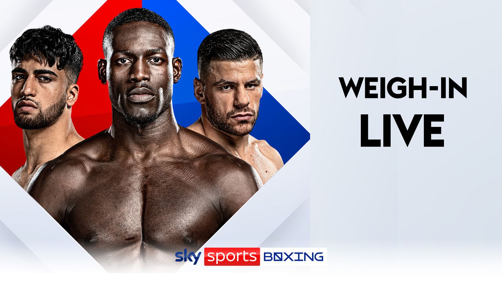 Wembley Fight Night Weigh-in LIVE! | Boxing News | Sky Sports