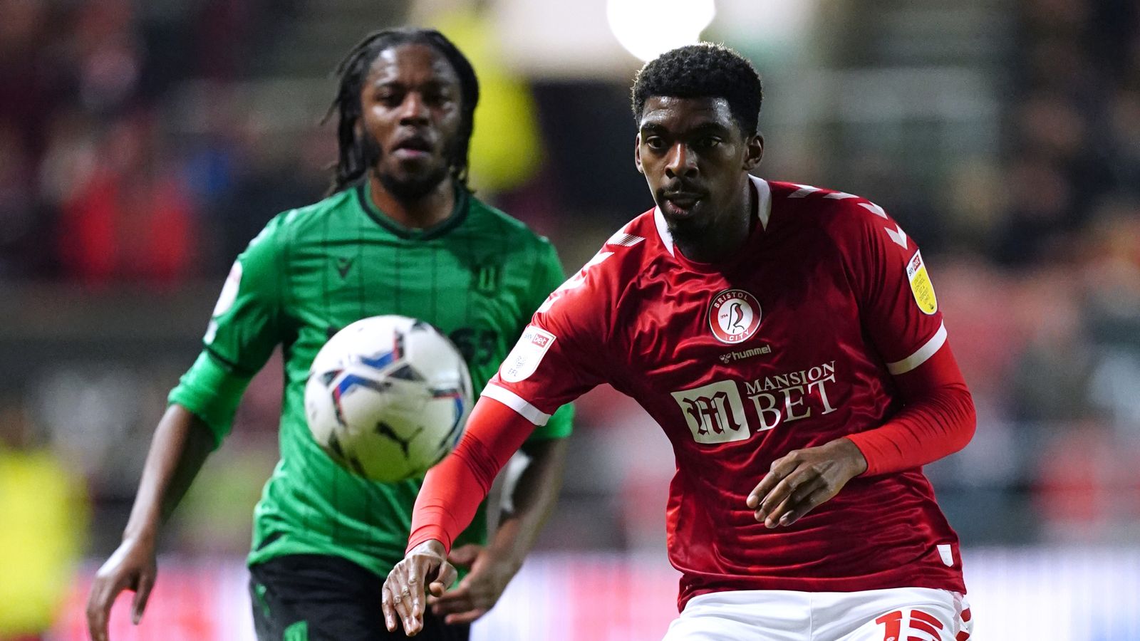 Bristol City 1-0 Stoke City: Tyreeq Bakinson fires Robins to victory ...