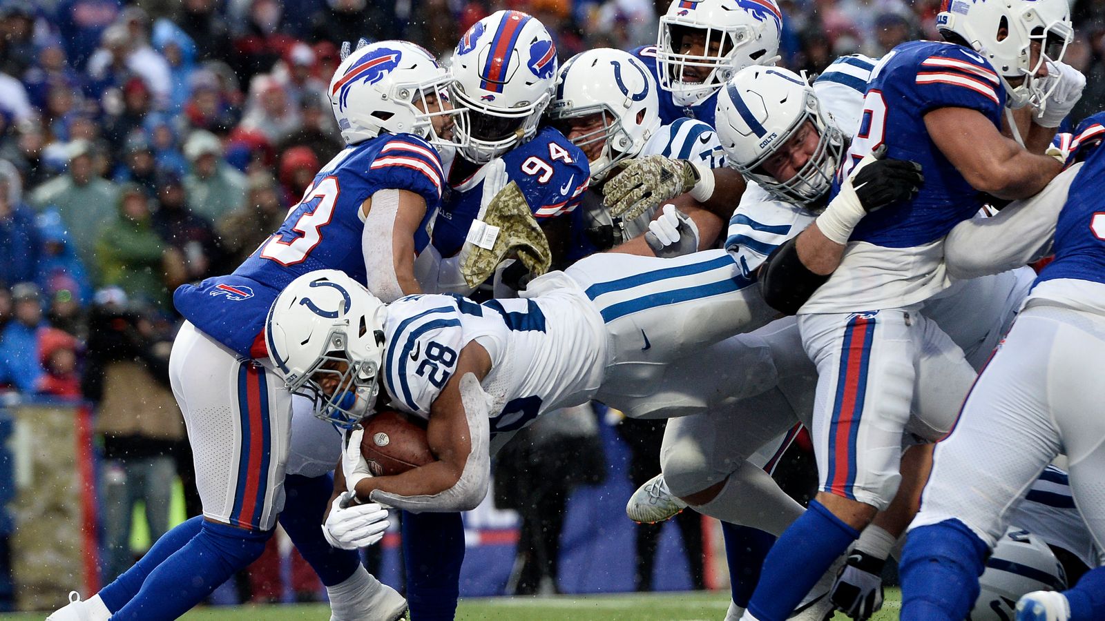 Indianapolis Colts 41-15 Buffalo Bills: Jonathan Taylor's five ...