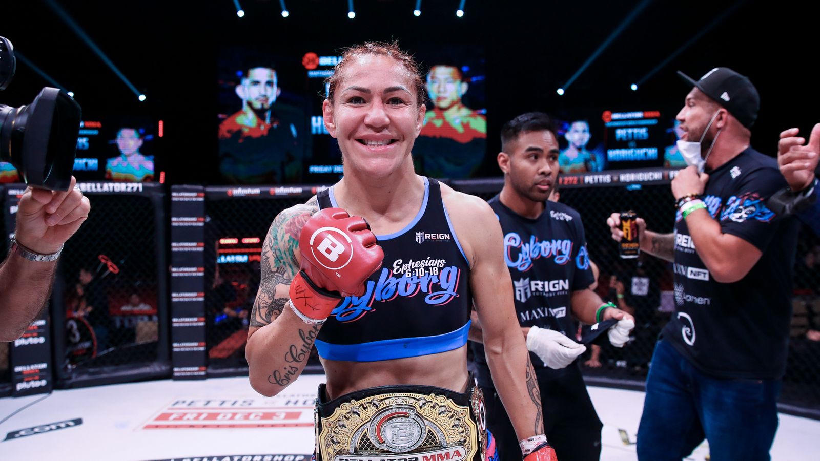 Cyborg open to Harrison fight | WWE News | Sky Sports