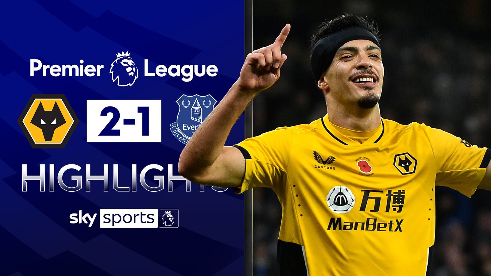 Jimenez on target as Wolves beat Everton | Football News | Sky Sports
