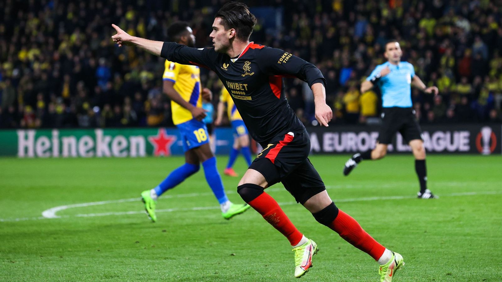 Brondby 1-1 Rangers: Ianis Hagi earns Gers crucial away Europa League ...