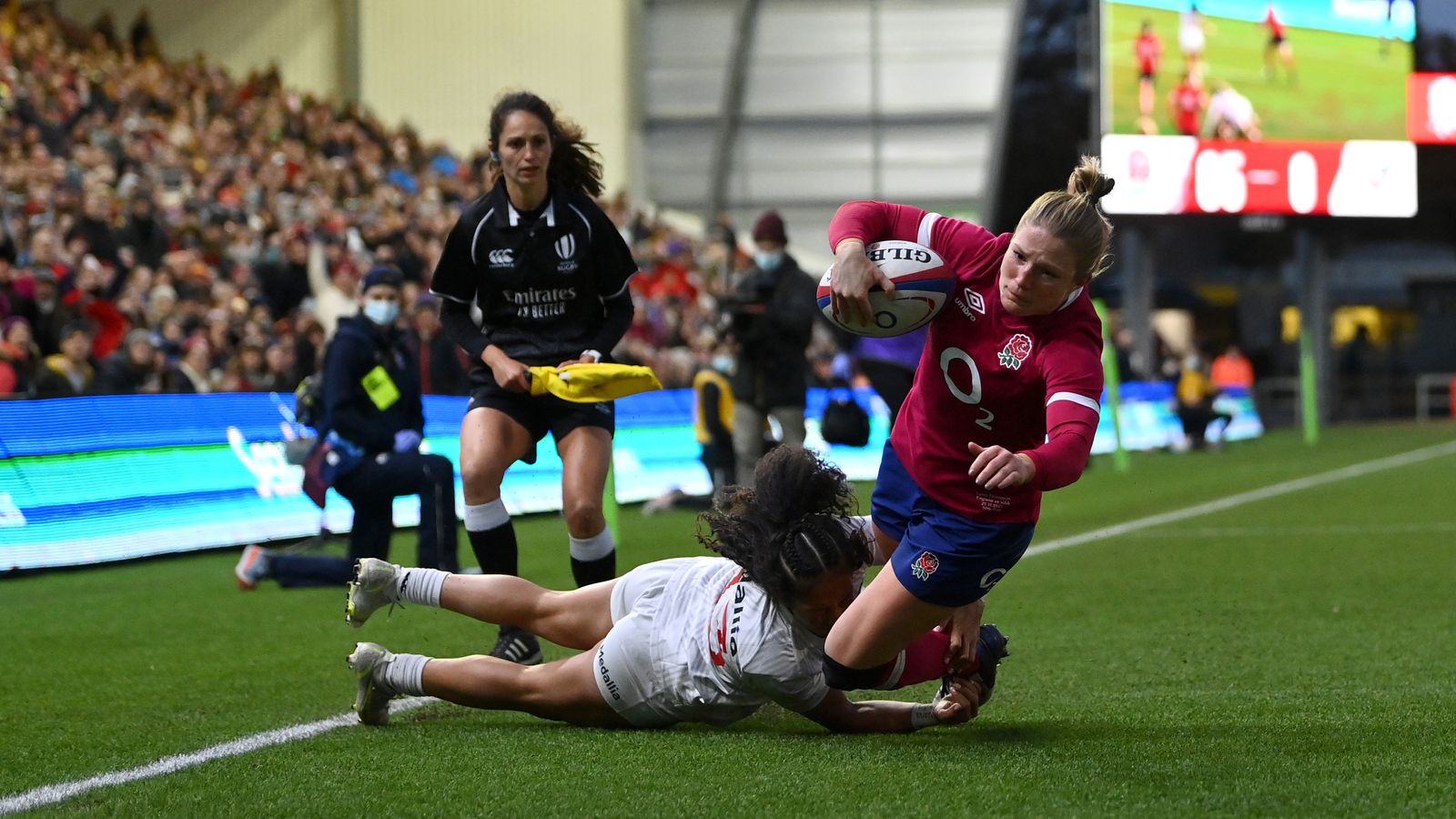 England 89-0 USA: Red Roses crush USA to extend win streak to 18 games ...
