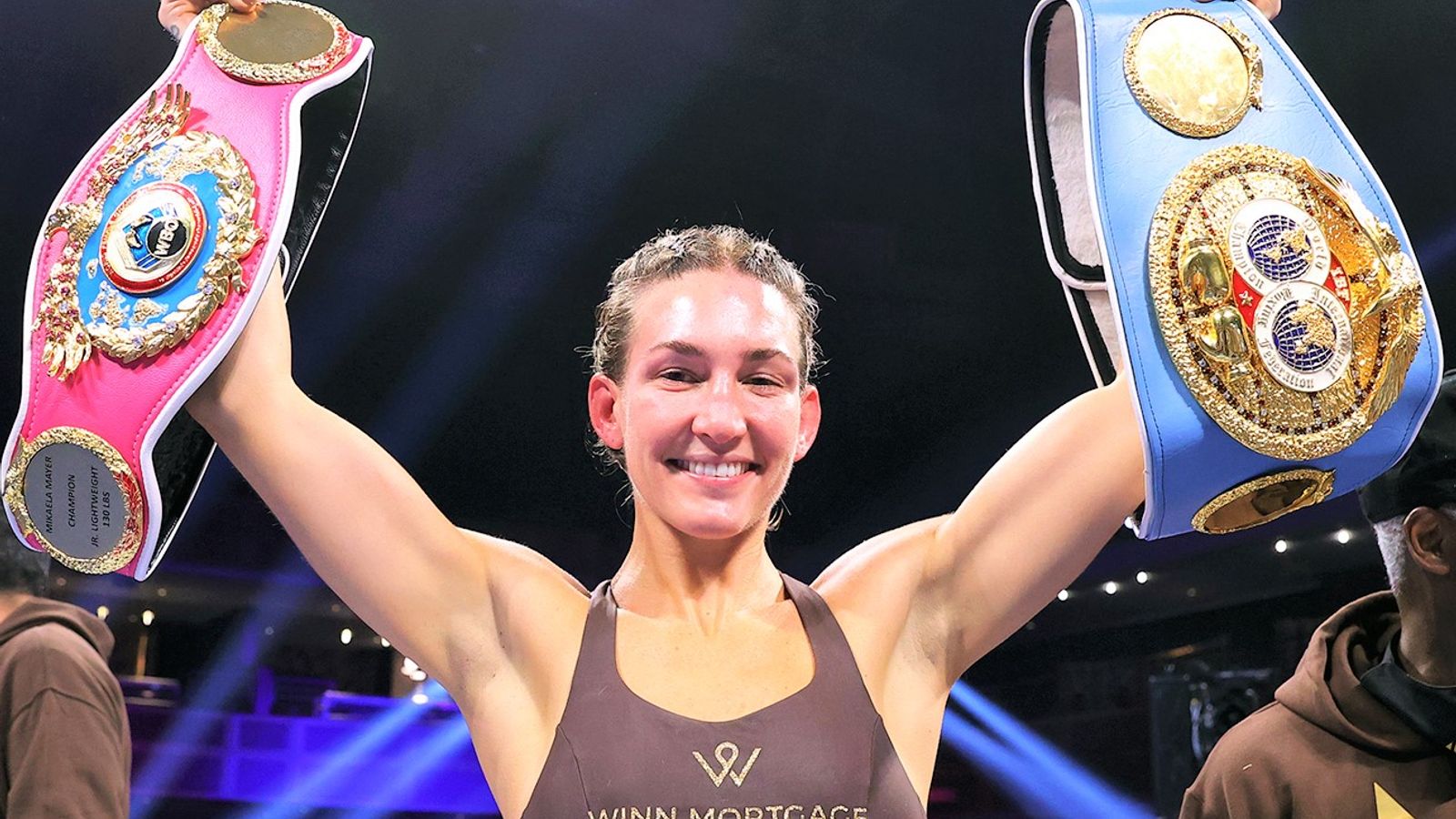 Mikaela Mayer defeats Maiva Hamadouche by unanimous decision to unify ...