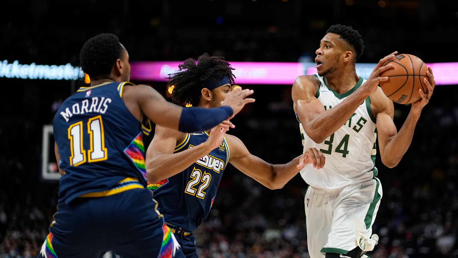 NBA Wk6: Bucks 120-109 Nuggets | NBA News | Sky Sports
