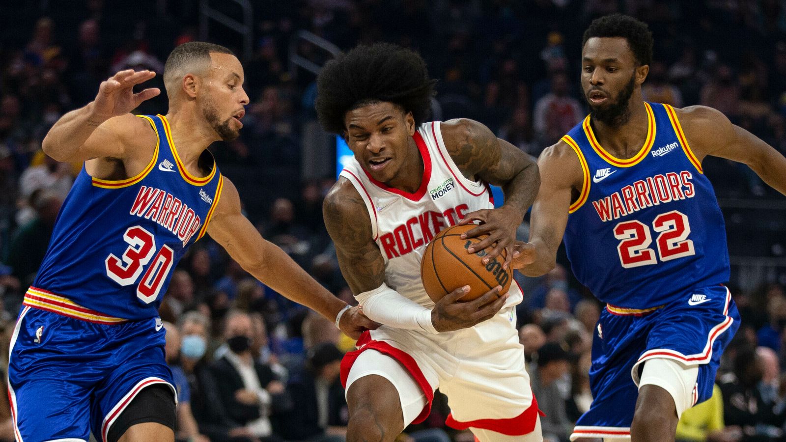 NBA Wk3: Rockets 107-120 Warriors | NBA News | Sky Sports