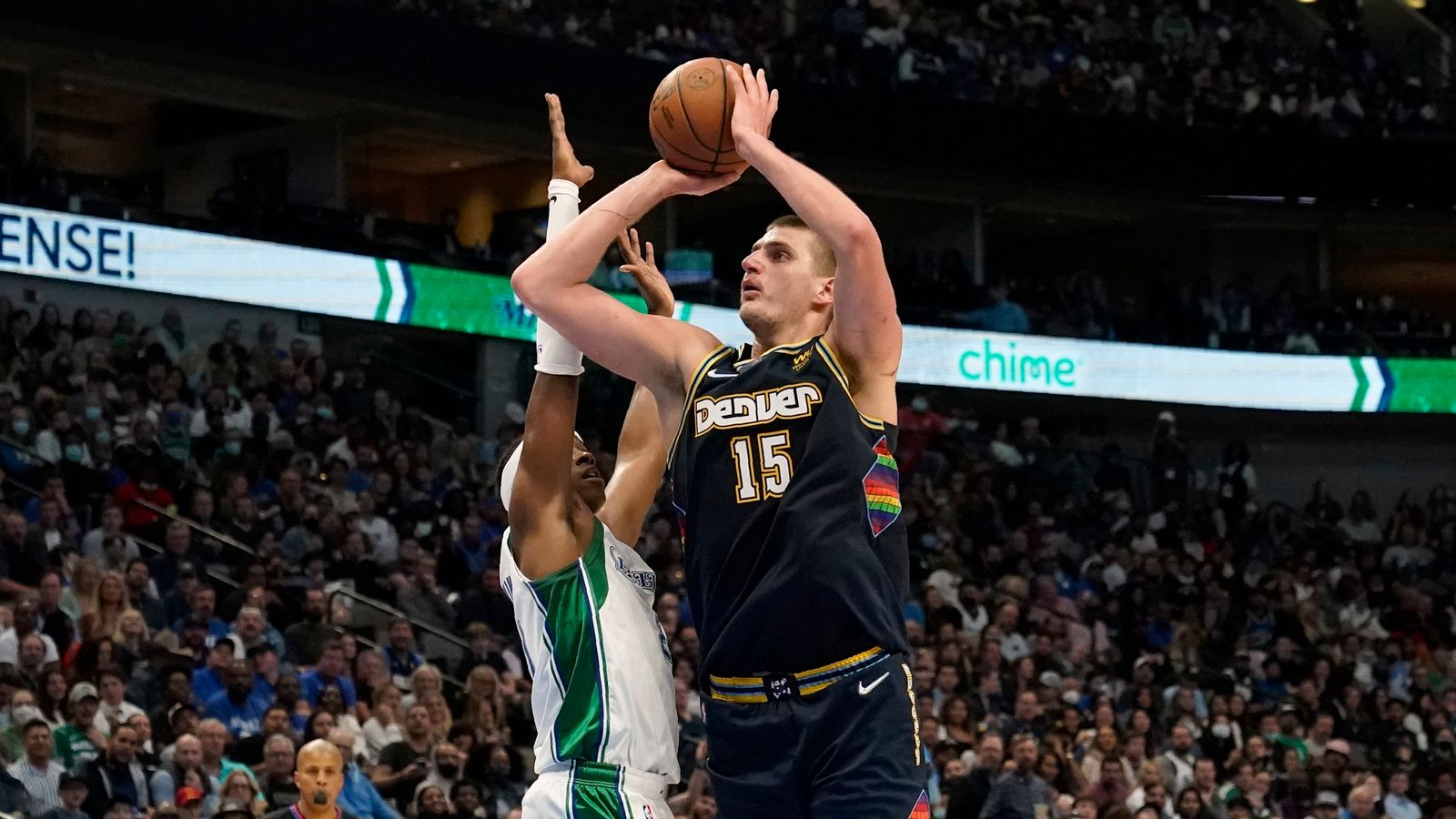 Jokic's double-double short against Mavs | NBA News | Sky Sports