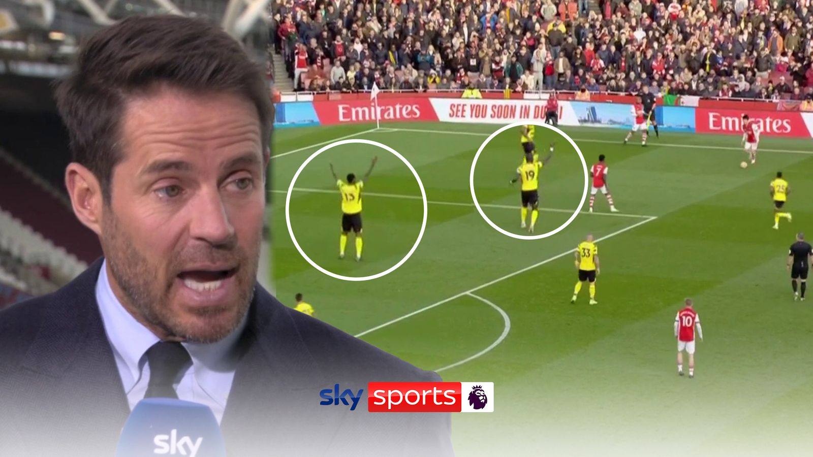 Jamie Redknapp: Claudio Ranieri right to be angry about Arsenal winner ...