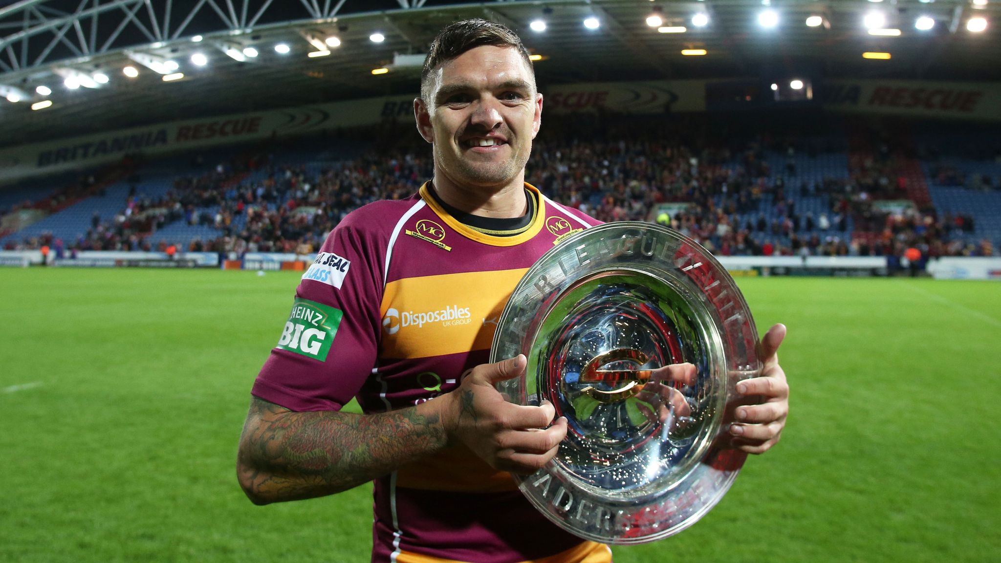 Danny Brough: Former Super League Man of Steel retires on medical ...