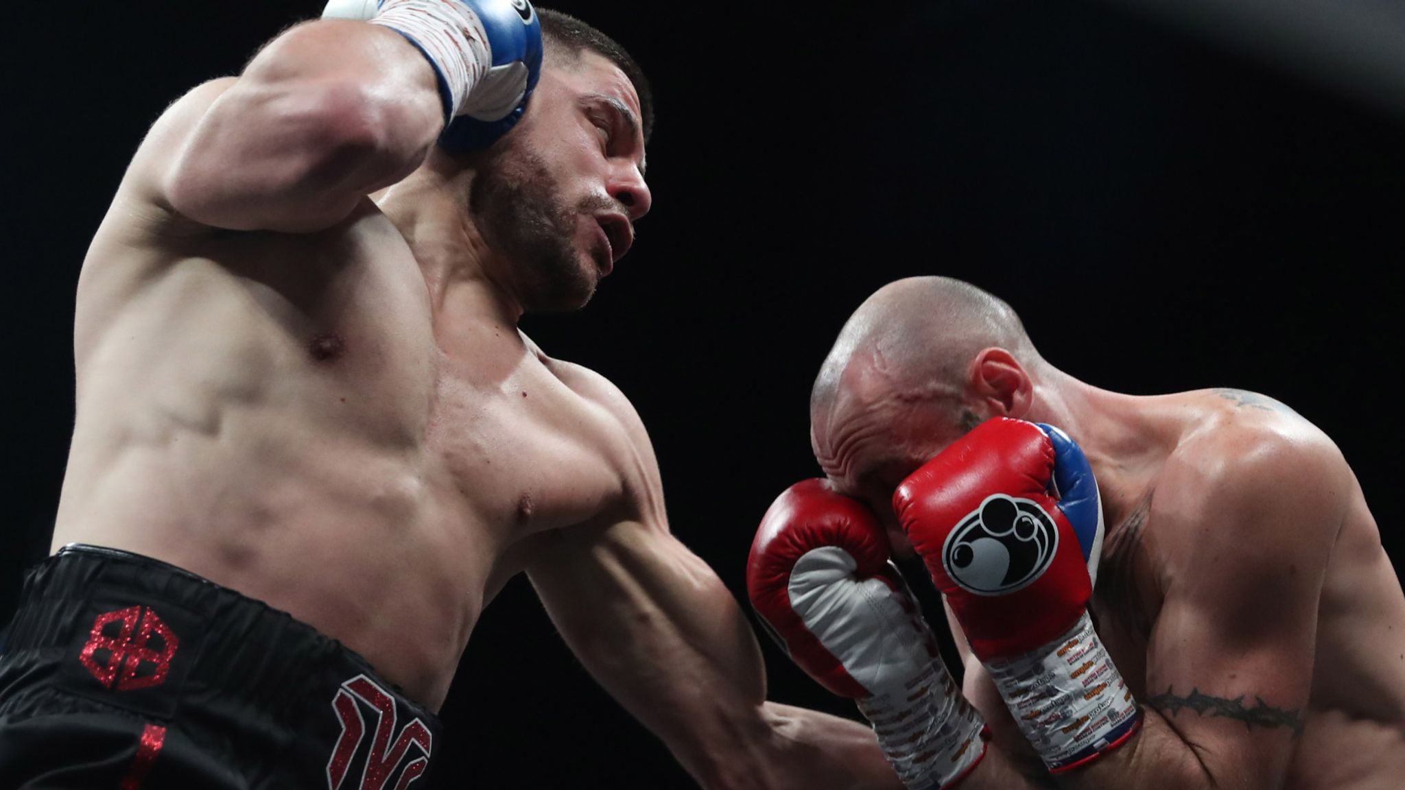 Florian Marku’s rabid ringside fans roared as he extended his ...