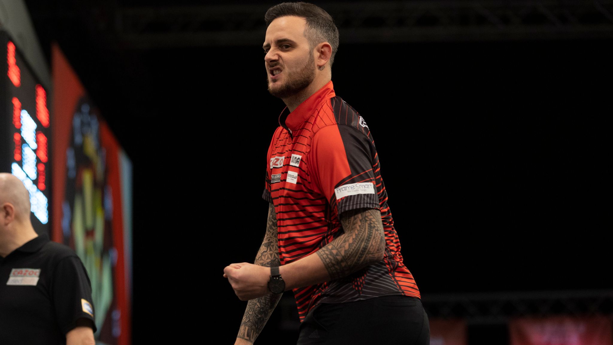 Grand Slam of Darts: Fallon Sherrock becomes first woman to reach last ...