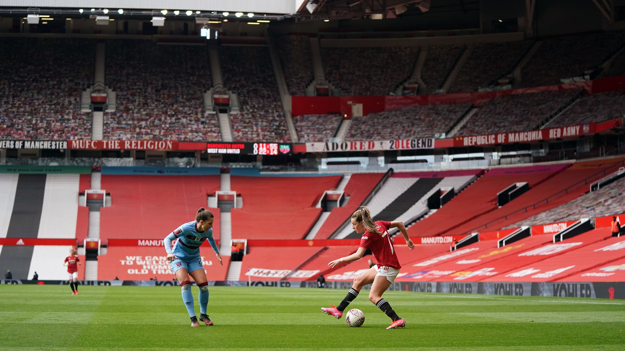 Man Utd Women to play historic first game in front of fans at Old ...