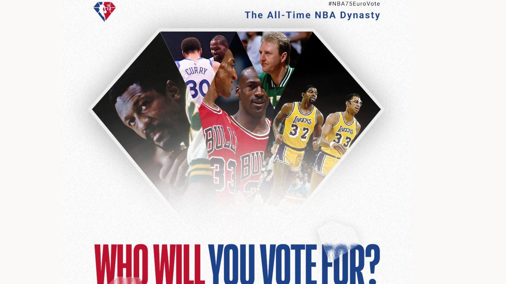 VOTE: NBA 75 - All Time Dynasty | NBA News | Sky Sports