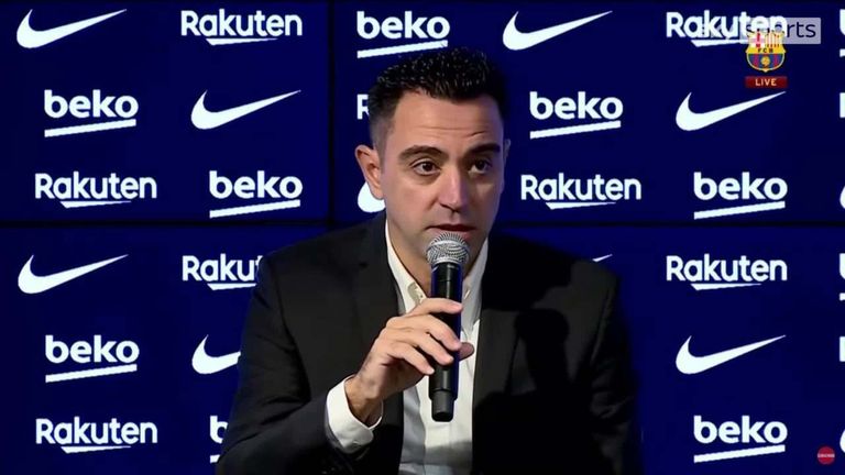 New Barca boss Xavi happy with Pep comparisons | Video | Watch TV Show ...
