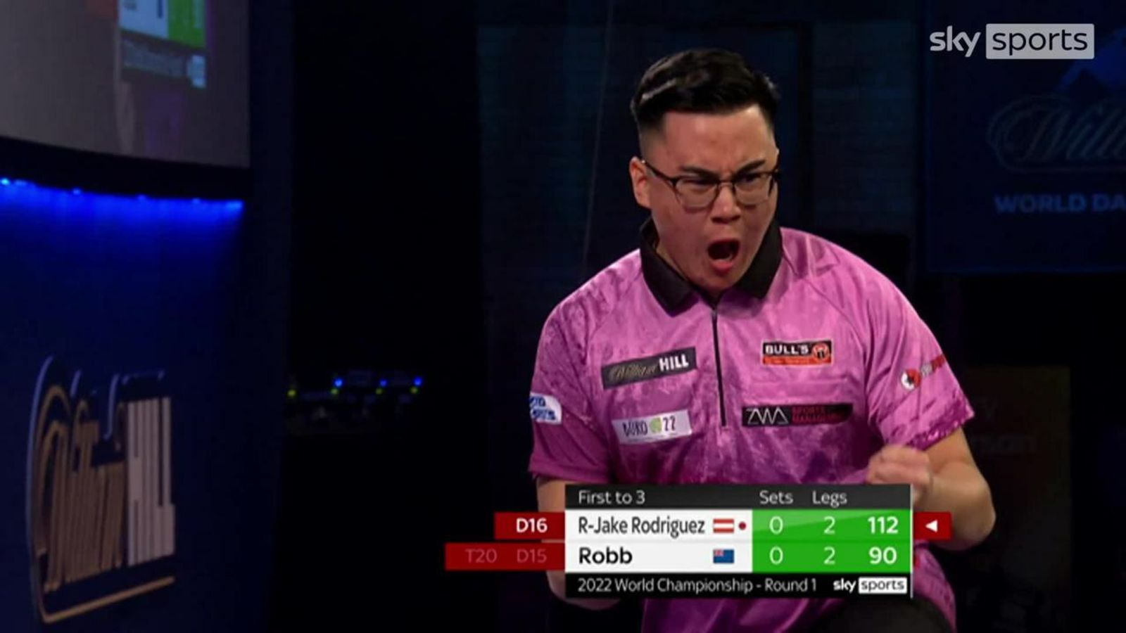 Rusty-Jake wins opening set with a 112 | Darts News | Sky Sports