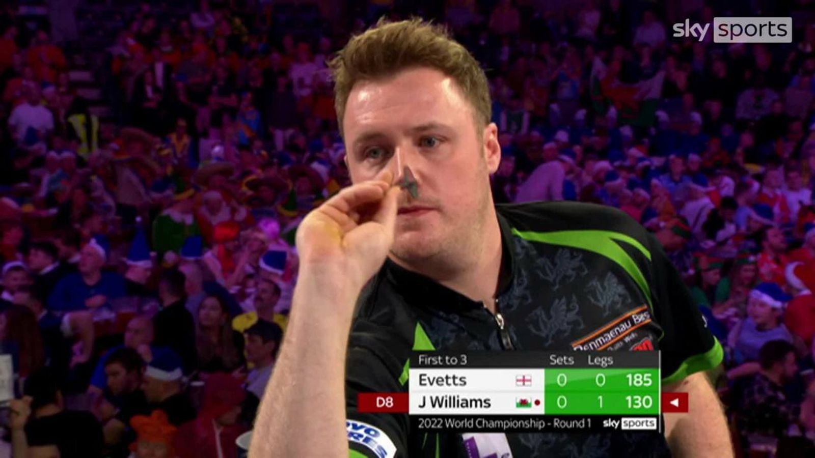 Sensational 130 checkout from Williams | Darts News | Sky Sports