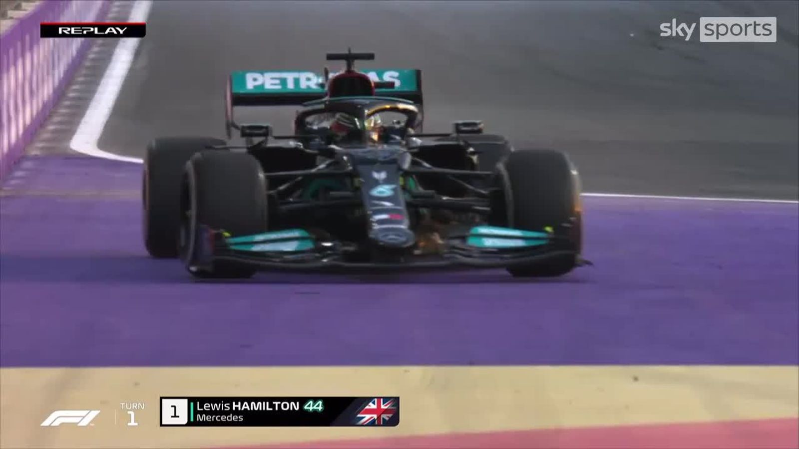 Hamilton lock-up in Practice Three | F1 News | Sky Sports