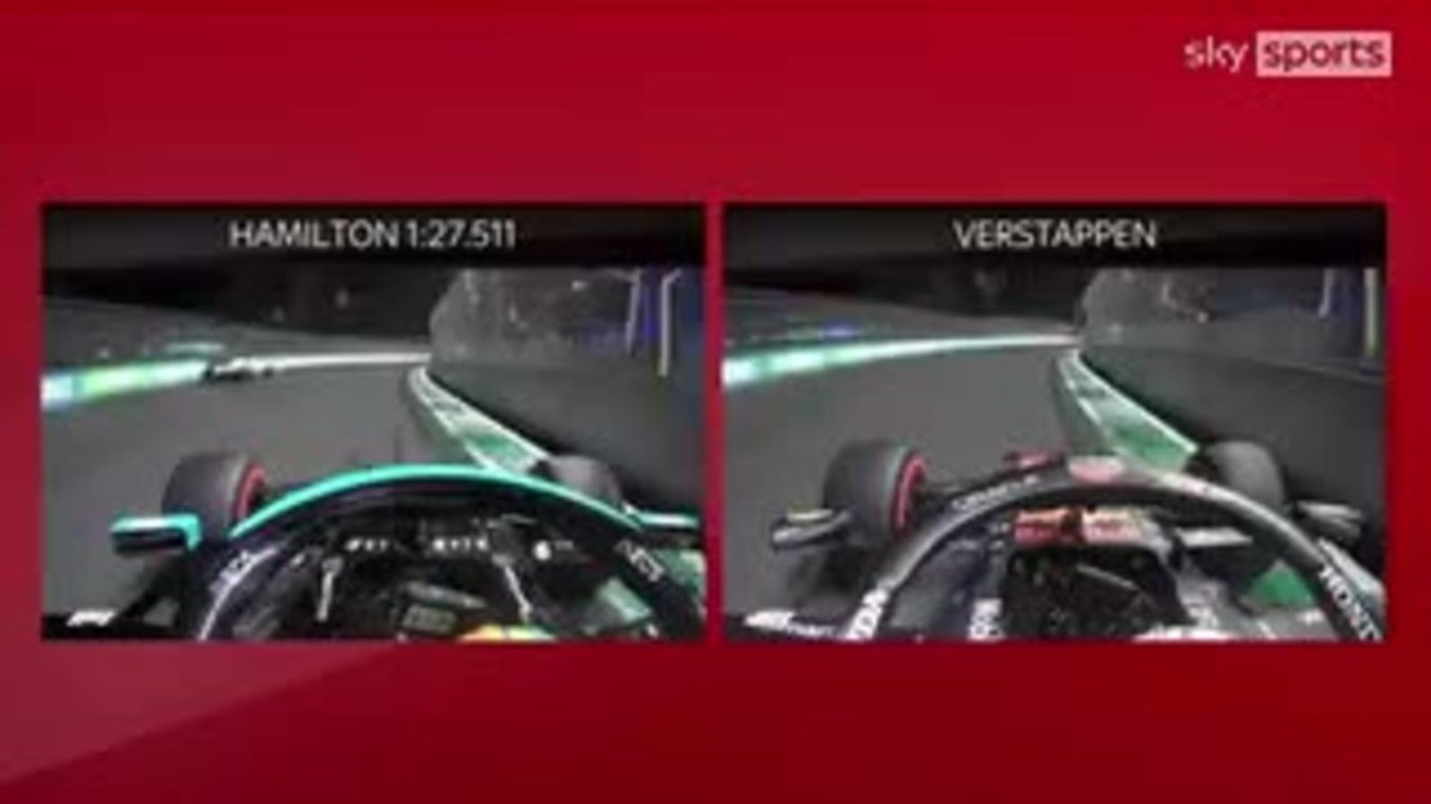 Saudi Arabian GP: Lewis Hamilton on Jeddah pole after Max Verstappen ...