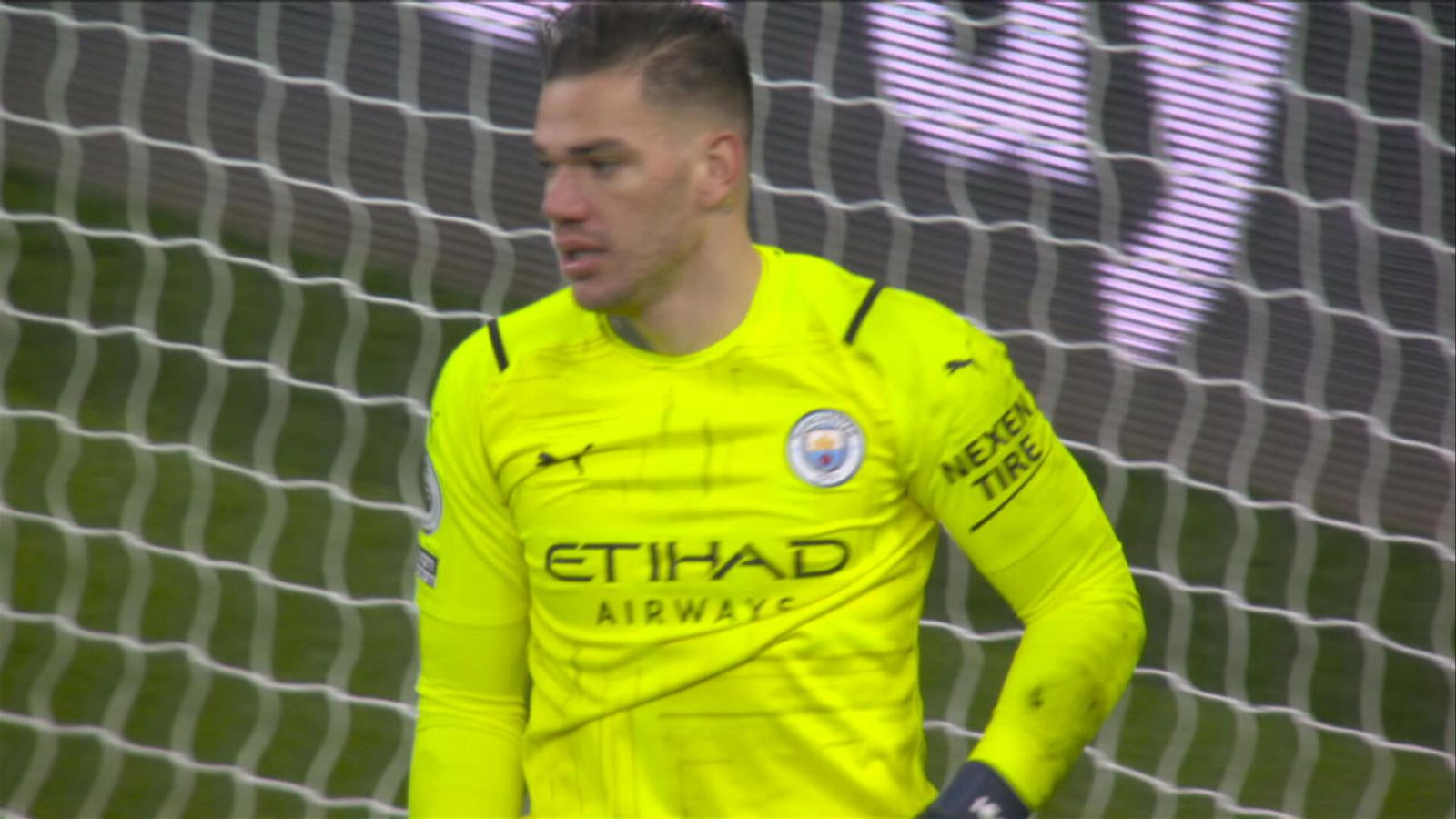 Ederson saves from Wilson | Football News | Sky Sports