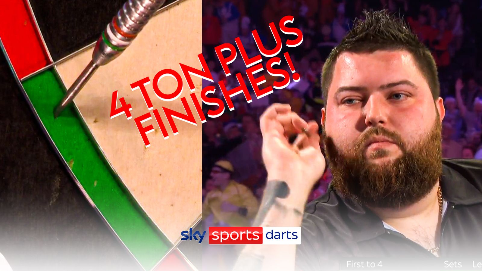 World Darts Championship: Michael Smith lands four big finishes in win ...