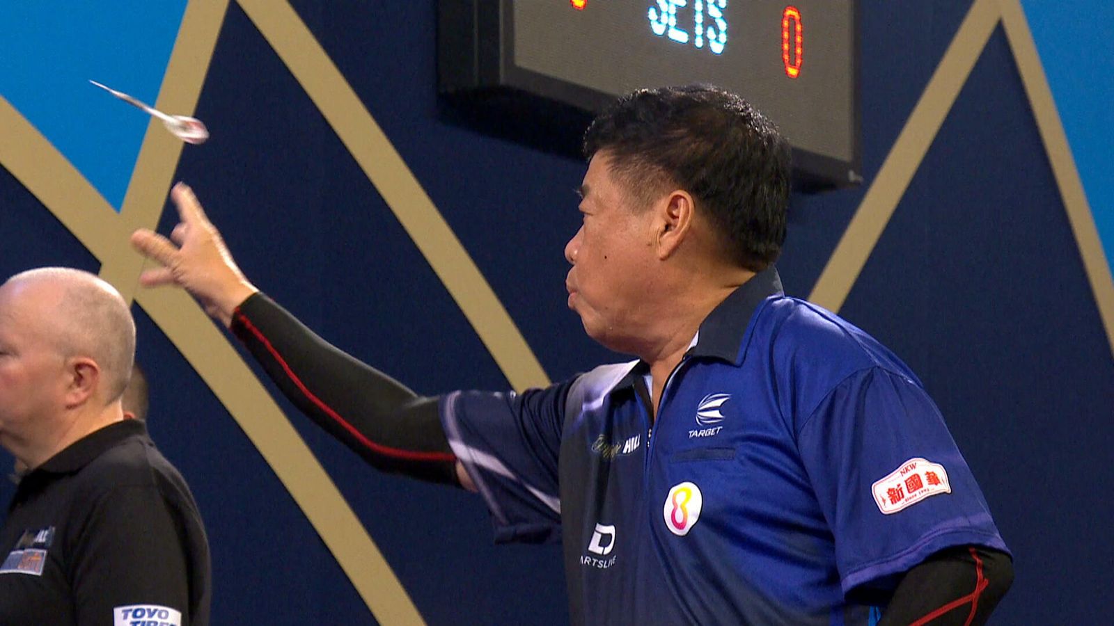 World Darts Championship: William Borland makes nine-dart history as ...