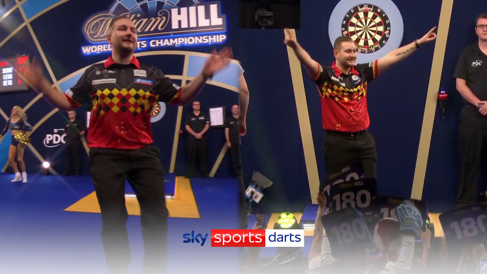 Dancing Dimitri arrives at Ally Pally! | Darts News | Sky Sports